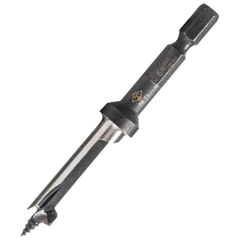ダイアティー 六角軸しいたけビット 8.5mm用深穴 No.2135-85品番:2135-85サイズ:8.5mm仕様:深穴対応工具:インパクトドライバー、電動ドリル用途:しいたけ菌を埋め込む穴あけに