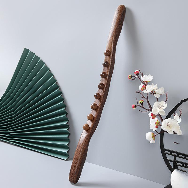 ・カテゴリ: マッサージ棒、マッサージハンマー・主な素材: 木・タイプ: 家庭用・用途: 保健マッサージ、フィットネス・形状: 8珠、10珠長尺