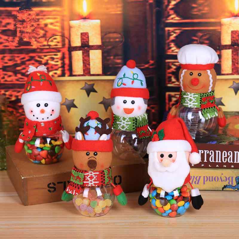・素材: 布・柄: 老人、雪人、鹿、ペンギン、ジンジャーブレッドマン・スタイル: キャラクター・適用祝日: クリスマス