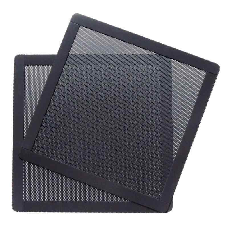 KAUMO Pケース防塵フィルタ マグネット吸着 (14cm 2枚入り) プラスチック メッシュ ネットサイズ: 14×14cmマグネット吸着式で、ネジ止め不要です。フィルタはプラスチック素材なので、くり返し使用可能です。