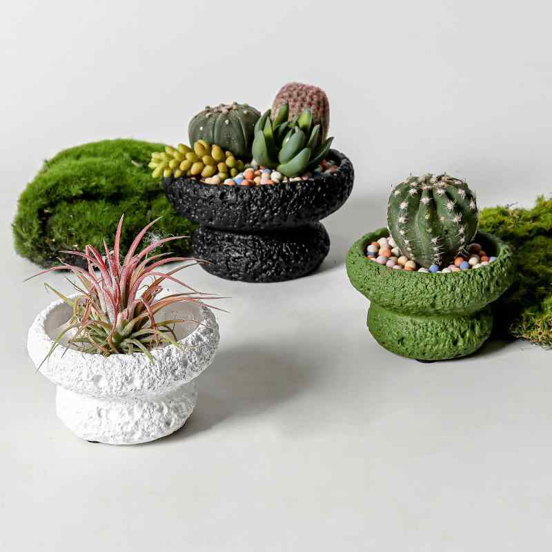 ・カテゴリ: 植木鉢・素材: セメント・特徴: 生分解性・使用形態: 組み合わせ式、卓上、床置き・スタイル: 北欧風・使用シーン: 室内装飾、商業施設、緑化プロジェクト、家庭菜園、ベランダガーデニング、花壇・苗木生産・加工: 塗装・製造方法...