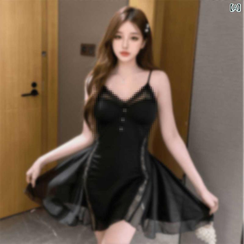・カテゴリ: オールインワン・スタイル: フェアリー風・主な素材: ポリエステル80-90%・ネックライン: ノーカラー・袖丈: ノースリーブ・カラー展開: ブラック、ホワイト、香芋紫、レッド・サイズ展開: M、L、XL・生地重量: 181...