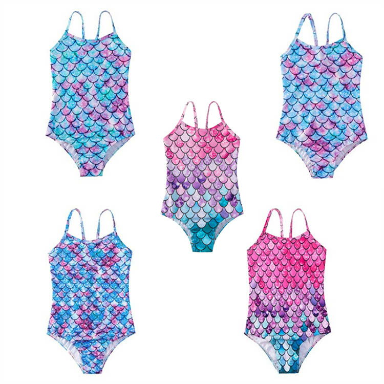 ●関連キーワード： 水着 スイムウェア ワンピース水着 ワンピース 人魚 柄水着 子供 キッズ ジュニア 子ども 女の子 ガールズ 紫外線対策 UV対策 UVカット オールインワン サロペット ●採寸 100cm：着丈46cm、胸まわり50...