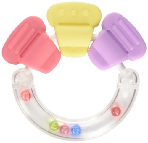 [製造国] 中華人民共和国 [素材] ハンドル部の材質/ABS樹脂 ソフト部の材質/水添型スチレンブタジエン共重合樹脂 カラーボール/スチロール樹脂 ●従来の「にぎる・かむ」とは、商品カラーが変わりました。また、薬用消毒ができるようになりま...