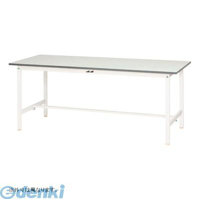 ●耐荷重：150kg●重量：27．9kg●材質：本体＝スチール（粉体塗装），天板＝ポリウレタンエンボス天板●強度や実用性を保ちつつ、ローコスト化を実現。●ツナギ位置の変更で足元の作業スペースが広々。●入数：1台4580102843638