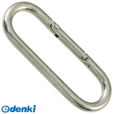 【商品説明】D=6mm L=68mm W=18mm S=11mm使用荷重 80kgチェーン等の端末金具として。ワンタッチで着け外しが可能。ステンレス製なので、防錆性・耐候性に優れ丈夫で長持ち。屋外・海岸での使用に最適！4969968559752
