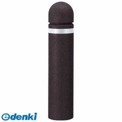 【商品説明】使用済廃タイヤの粉砕ラバーチップ材を100％使用した車止めです。タイプ/リサイクルゴムチップボラード 仕様/固定式反射テープ付 材質/リサイクルゴムチップ 仕上げ/カラー　アクリルウレタン塗装/ダークブラウン サイズ/φ165 ...