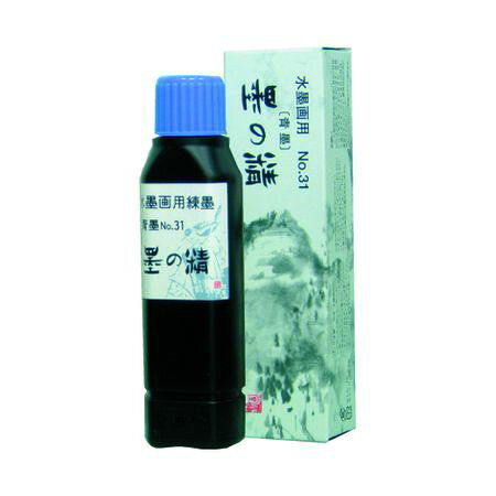 墨運堂0742-52-0310【商品説明】■鉱物性直火焚煙＜2〜3倍に薄めた墨色＞茶みのある反射色の黒。■淡墨における美しい立体感（筆跡と滲みの調和）と透明感を表現します。■淡墨での漢字・調和体・少字数・仮名条幅の練習・作品作りに素紙・加工...