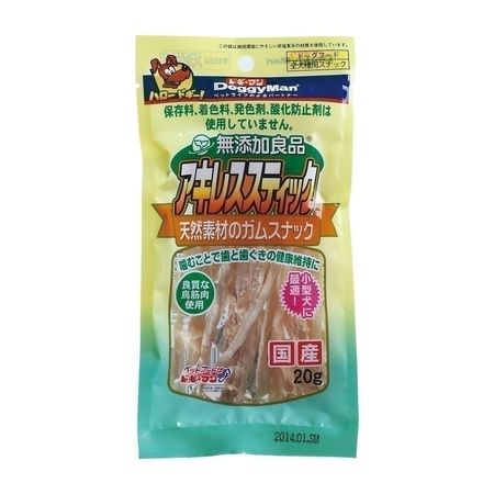 【商品説明】■気になる添加物は使わない、おいしい素材感。噛み心地の楽しい鳥のすじ肉が味わえる愛犬用ガムスナック。■新鮮な鳥のすじ肉を、食べやすく乾燥しています。■コラーゲンなどのタンパク質を含む素材ですので、発育期や産前・産後などのペットに...