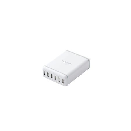 エレコムメーカーお問い合わせ：0120-898-794【商品説明】●対応機種：USB Type-Aポートから合計最大5V/12A(両端のポートからそれぞれ内側に連続する3ポートの合計は最大6A(1ポートあたり最大2.4A))までの出力で充電...