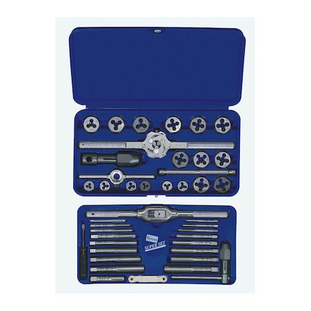 【商品説明】●メトリック、BSP●セット内容：サイズピッチ（メトリック）M3-0.50, M4-0.70, M4-0.75, M5-0.80, M5-0.90, M6-1.00, M7-1.00, M8-1.25, M10-1.25, M1...