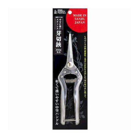 【商品説明】●ものづくりの街「新潟県三条市」の匠が生み出した、切れ味の良い鋏です。●サビに強いステンレス製で、お手入れが簡単!!●軽くて扱いやすい中空ハンドル!!連続作業でも楽にお使い頂けます。●ガーデニングや園芸、フラワーアレンジメント等...