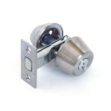【商品説明】●仕様：本締錠●チューブラー本締錠ADシリーズ●バックセット：50mm●取付可能扉厚：30mm以上〜45mm未満●室外側：6本ピンシリンダー●室内側：サムターン●材質／仕上：ステンレスヘアーライン（S11）●キー本数：3本●ゴー...