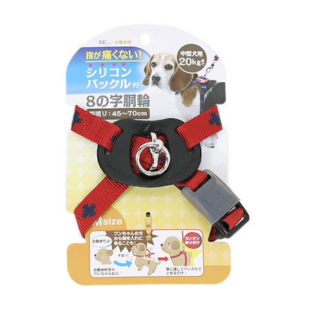 【商品説明】●シリコンカバー付きのバックルなので指に優しい。●足を通さず簡単に装着できる散歩用胴輪です。●首周りと胴周りが一本の紐でつながっているので、サイズを簡単に調整することが出来ます。●回転カンを使用しているので、引きひもが絡まりませ...