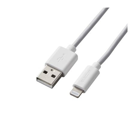 エレコムメーカーお問い合わせ：0120-898-794【商品説明】●コネクタ形状1：Lightningコネクタ(オス) ●コネクタ形状2：USB Aコネクタ(オス) ●長さ：0.1m ●使用目的・用途：USB(A)端子を持つPC及び充電器と...