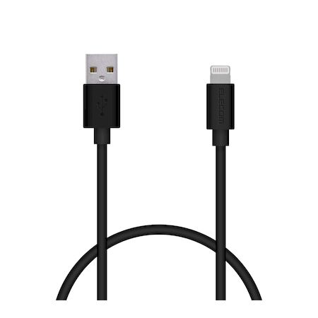 エレコムメーカーお問い合わせ：0120-898-794【商品説明】●iPhoneやiPod、iPadなどのLightningコネクタ搭載機器とUSB-A端子を搭載しているパソコンを接続し、充電・データ通信が可能なLightningケーブルで...
