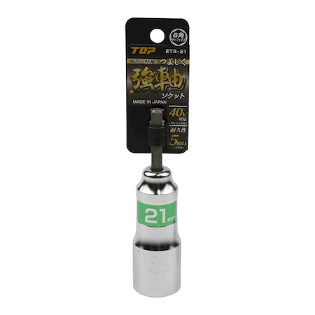 トップ工業メーカーお問い合わせ：0256-33-1681【商品説明】●特徴●40vインパクト対応（7.2v〜18vいずれも対応） 耐久性5倍以上（40v使用時・当社比:EDS-C）●ロングシャンク採用でより高トルクインパクトの使用でもねじれ...