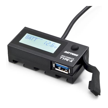 デイトナメーカーお問い合わせ：0120-60-4955【商品説明】電気が見えるUSB電源。【USB Type-AコネクターでQC3.0対応】QC3.0(クイックチャージ)対応で最大18W(5V/3A、9V/2A、12V/1.5A)出力可能。...
