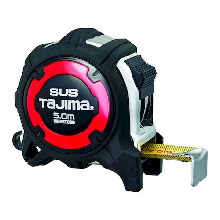 （株）TJMデザイン0120-125577【商品説明】●剛性力1.3倍(当社比)の剛厚ステンテープを採用しています。●弾性樹脂エラストマーカバーで全身をガードします。●落下時の衝撃から爪を守るフックガードバンパーです。●0点補正移動爪です。...