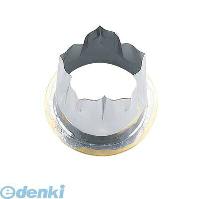 ●仕様：桔梗　40mm用●サイズ(mm用) 幅×奥行×高さ(mm)：40 67×67×50●食材に穴クリ型を施した後、外仕上げ用でそれぞれの形に 仕上げます。●手元板当て加工。