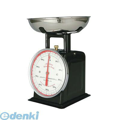 ●仕様：1kg　ブラック●メーカー品番 色 最小表示(g) 直径×高さ(mm) 直径(皿寸法mm) 目盛板サイズ直径(mm)：100-061 ブラック 5 132×225 175 133