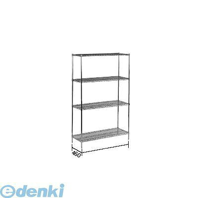 ●仕様：S1830C×P54C×5段●棚(メーカー品番)×柱(メーカー品番)×段数 間口×奥行×高さ(mm)：S1830C×P54C×5段 760 ×460×1390●収納・搬送のトータルシステムのサポート。TKgワイヤーシェルフは機能性、...