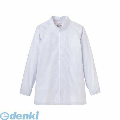 ●仕様：（ホワイト）4L●メーカー品番 規格 着丈(cm) 胸囲(cm) 裄丈(cm)：FA-300 4L 74 130 85●ポリエステル65%+綿35%ポプリン/フレッシュエリア加工男女兼用※抗菌