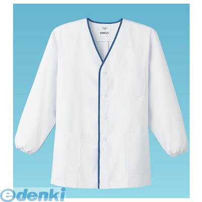 ●仕様：LL●メーカー品番 サイズ 着丈(cm) 肩巾(cm) 胸囲(cm) 袖丈(cm)：FA-346 LL 78 50 120 60●ポリエステル65%+綿35% 33単糸ポプリン※胸ポケットあり※抗菌
