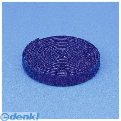 【商品説明】■表裏がくっつく面ファスナー。■必要な長さに切って使用可。■取り外して再利用が可能。■サイズ:1500×10mm■カラー:青×1本