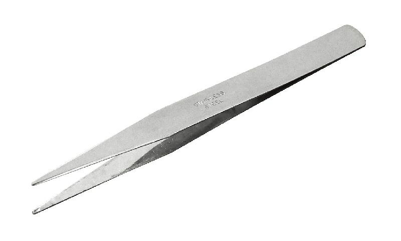 【仕様】 ●ビーズ用（小）●全長×後端部幅（mm）:125×10 【特長】 ●先端に窪みがあるのでビーズなどの球形のものをつかむのに便利です。　