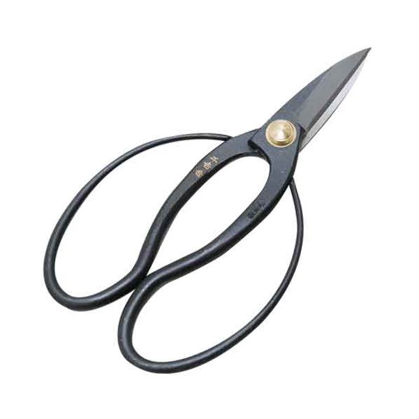 【用途】木鋏。【機能・特徴】鋼付刃で切れ味抜群です。【仕様】●刃の仕様：表面梨地仕上。●全長：約180mm。●刃長：約55mm。●重量：約210g。●生木切断能力：8mm。●本鍛造・鋼付(安来鋼白紙2号)。●刃部：刃物鋼。【注意事項ほか】本...