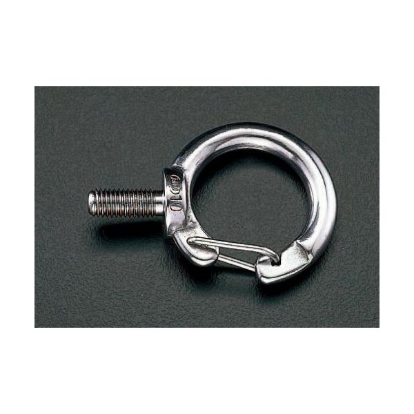 エスコメーカーお問い合わせ：06-6532-6226●材質…SUS304●サイズ…D：10mm、B：25mm、S：12mm、L：40mm●ねじ径…M10●使用荷重…40kg