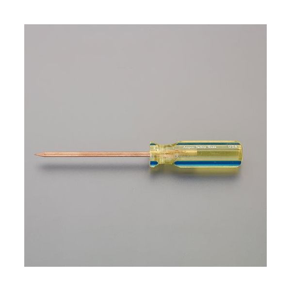 エスコメーカーお問い合わせ：06-6532-6226●全長…185mm●軸径…4mm●材質…アルミニウム青銅●米職業安全衛生管理局（OSHA）/全国防火協会（NFPA）も推奨アンプコ製品は、アメリカの消防・軍隊・ミサイル工場等、様々な現場で...