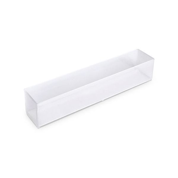 エスコメーカーお問い合わせ：06-6532-6226●サイズ(W×D×H)mm…外寸：39×218×47内寸：35×211×43●入数…2●材質…ポリプロピレン●raaco製パーツケース内の整理や小物の収納などに便利な『Inserts』シリ...