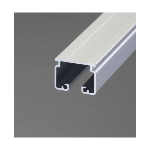 エスコメーカーお問い合わせ：06-6532-6226●材質…スチール●曲げ角度…300R●サイズ…800×800mm●幅…30mm●差込幅…9mm●厚み…0.7mm●工事現場や工場、店舗等の間仕切りカーテン、シートに最適で開閉もスムーズな大...