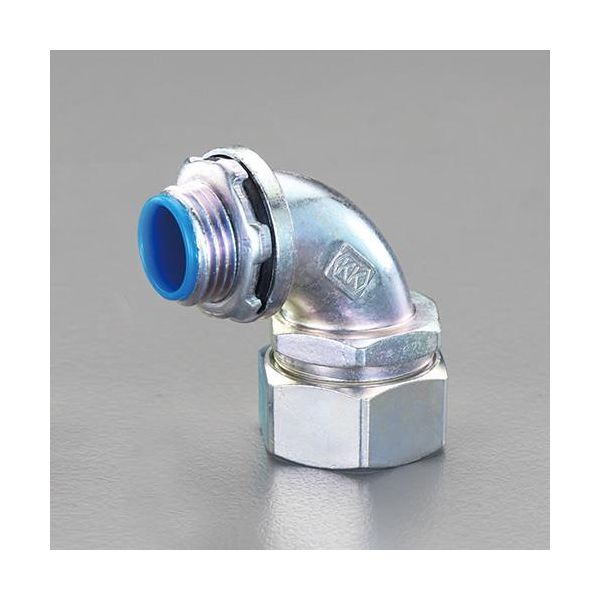 エスコメーカーお問い合わせ：06-6532-6226●ねじサイズ…CTG28●内径…25.5mm●外径…50.5mm●全長…52mm●材質…真鍮製(亜鉛電気メッキ)●仕様…厚鋼用●制御盤最小取付穴寸法…34mm●フレキチューブを電線管に接続...
