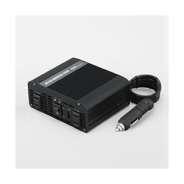 エスコメーカーお問い合わせ：06-6532-6226●12V専用●入力電圧…DC12V●出力電圧…AC100V●定格出力…AC100V電源(2個)：120WUSB(1個)：DC5V・2.1Aアクセサリーソケット(1個)：10A以下●瞬間最大...