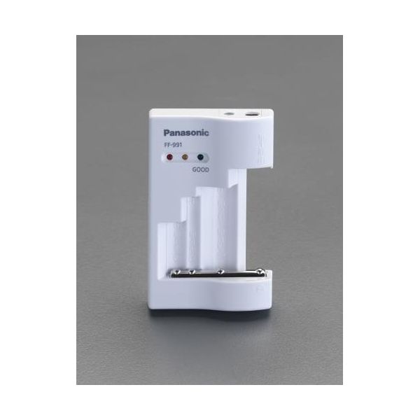 ●型式…FF-991P-W●3色の表示で電池の消耗具合が一目で分かります。●測定電池…単1〜単5形、9V形アルカリ及びマンガン乾電池●サイズ…約幅70mm×奥行23mm×高さ110mm●重量…約53g（コイン形リチウム電池含む）●電池寿命…...