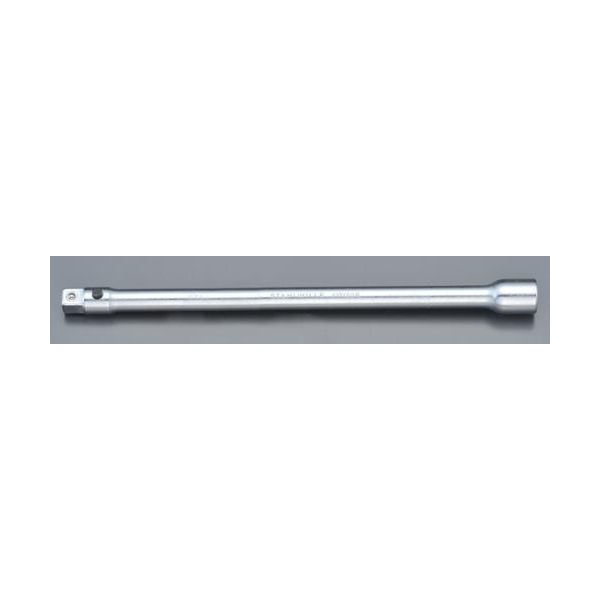 エスコメーカーお問い合わせ：06-6532-6226●差込角…3/8”●全長…240mm●ロッキング機能付●ソケット等の脱着は黒いボタンを押して、先端のロックを外しつつ行なってください。●外径…17mm●重量…185g ●ソケット類の確実な...