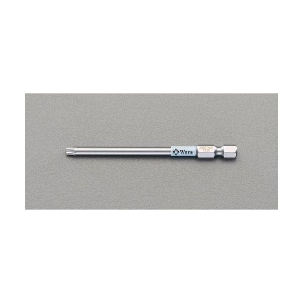 エスコメーカーお問い合わせ：06-6532-6226●商品名…3867/4●六角シャンク…1/4”●全長…89mm●イジリ止め付●サイズ…T30●材質…ステンレス