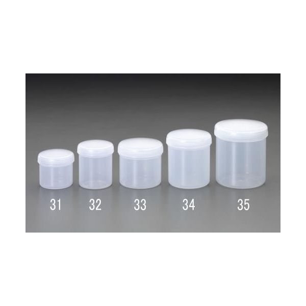 ●容量…310ml●胴径…83mm●高さ…99mm●フタ内径…73mm●材質…本体・キャップ：ポリプロピレン（PP）、中栓：ポリエチレン（PE）●口径の広いポリプロピレン製の容器です。●フタは、ねじ式、中ブタ付●内部に突起がありません。●ペ...