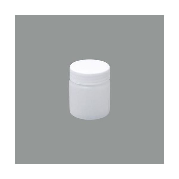 ●容量…100ml●胴径…55mm●高さ…67mm●内径…39mm●材質…本体：ポリエチレン、キャップ：ポリプロピレン●フタはねじ式、中ブタなし。●フタの内側にソフトパッキン付●入数は10個入りです。　