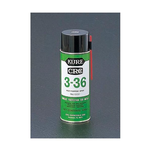●商品名…KURE3-36●あらゆる金属に対する防錆効果●酸・アルカリ等有毒ガスに対し防錆力が強い。(一般金属防錆剤)●内容量…430ml●使用温度範囲…−20〜70℃　