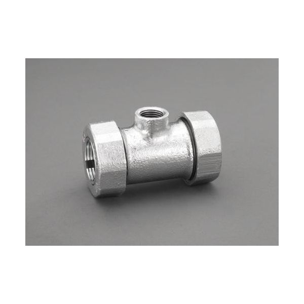 ●呼び…20A×15A●ねじサイズ（D)…Rc（PT)1/2●ナット二面幅…51×44mm●ナット高さ…19×19mm●端面〜中心間サイズ…B：35mm、X：40mm、A：48.5mm●材質…本体・ナット：可鍛鋳鉄（溶融亜鉛メッキ）、ロック...