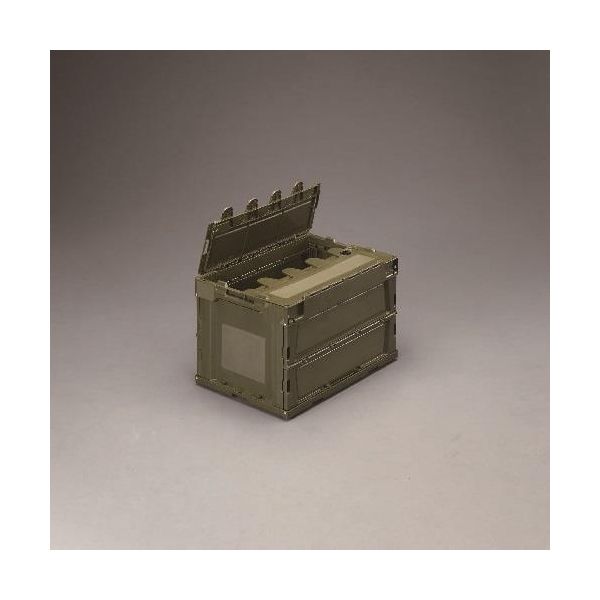 ●容量…59.5L●サイズ（外寸）…530×366×397（H）mm●サイズ（内寸）…494×336×366（H）mm●有効内寸…491×334×366（H）mm●カラー…ODグリーン●材質…ポリプロピレン●折りたたみ時全高…102mm●E...