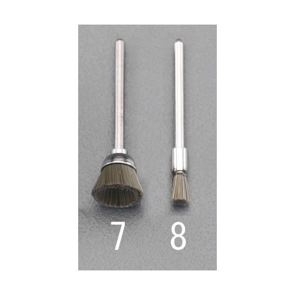 エスコメーカーお問い合わせ：06-6532-6226●材質…耐熱ナイロン●軸径…3mm●全長…53mm●外径…14mm●高さ…7mm●最大回転数…15000rpm●機械的特性（引張強さ・曲げ特性・衝撃強さ/クリープ特性）のバランスに優れてい...