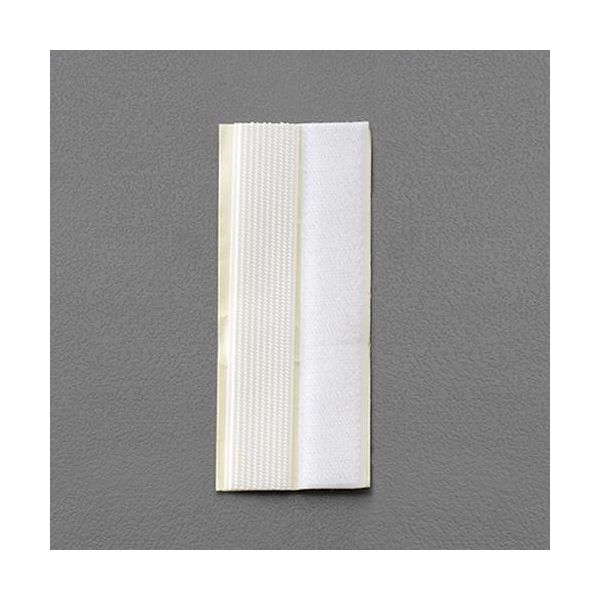 ●耐荷重…1kg/cm2●材質…面ファスナー：ポリエステル粘着剤：合成ゴム系●色…白●全長…150mm●幅…25mm●強力固定タイプ●プラスチック成型で係合強度はマジックテープの約3倍●使用温度範囲…0℃〜30℃