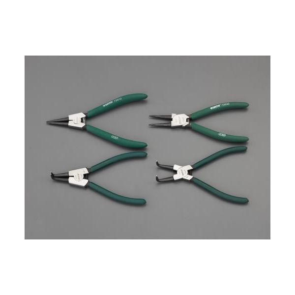 ●…4本組●軸用ストレート・軸用90°・穴用ストレート・穴用90°●リング径(mm)…19〜60●全長(mm)…175●工具袋付●工具袋は予告無く色や材質を変更する事がございます。