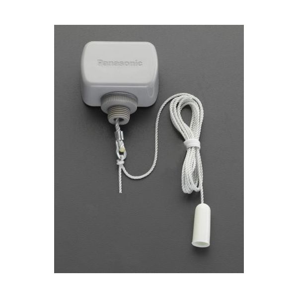 エスコメーカーお問い合わせ：06-6532-6226●定格容量…3A・300V●サイズ…34.5×23.5×19(D)mm●引き紐長…850mm●小型化・薄型化(EA940C-115と比べて体積約60%)●木ねじでの取り付けはできません。(...