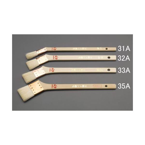 エスコメーカーお問い合わせ：06-6532-6226●材質…羊毛●全長…270mm●毛丈…32mm●玉厚…6mm●号数…10号●毛幅…30mm